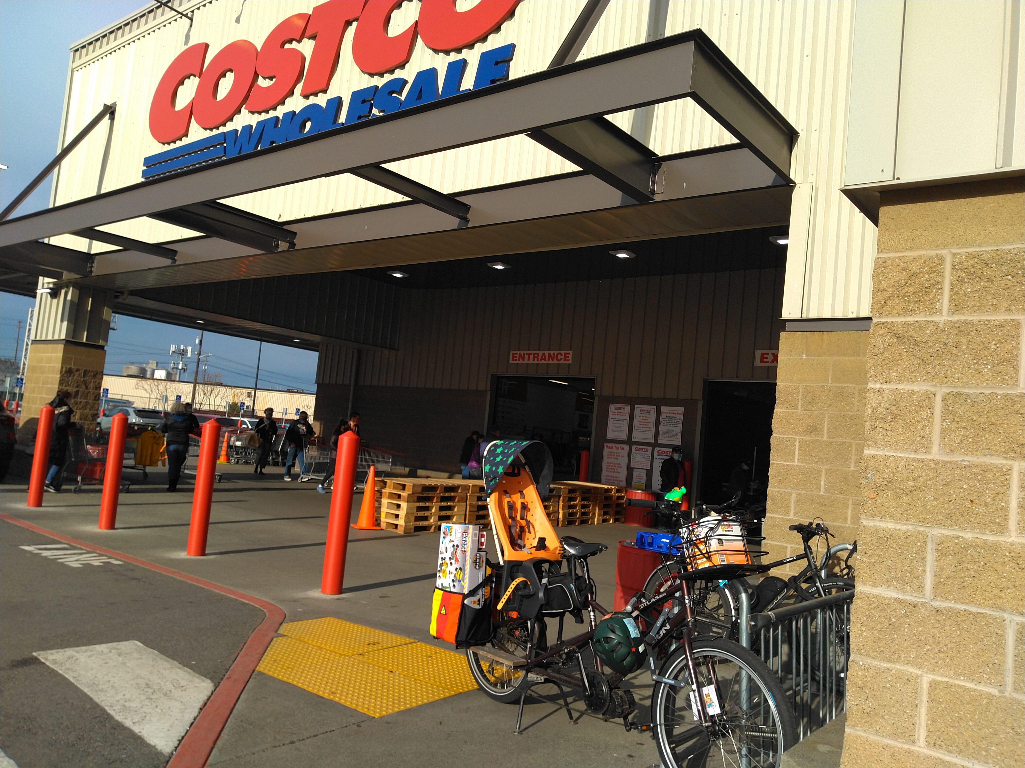 First time taking the cargo bike to Costco | Scrolller