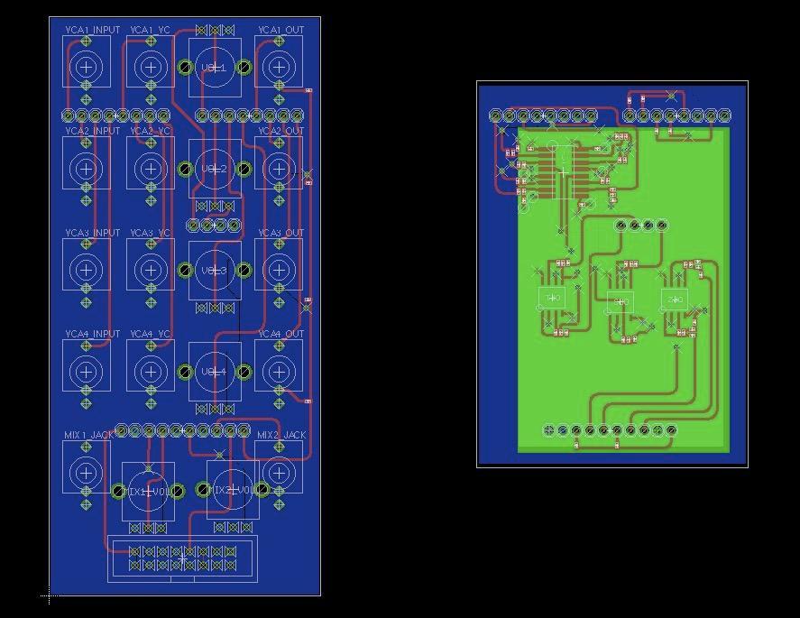 First version of a modular VCA | Scrolller