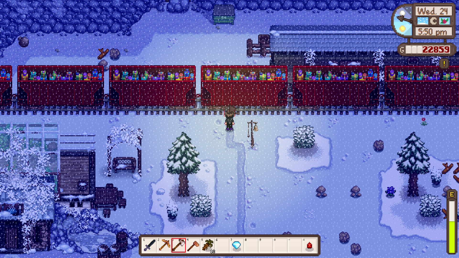 First winter in first gameplay. | Scrolller