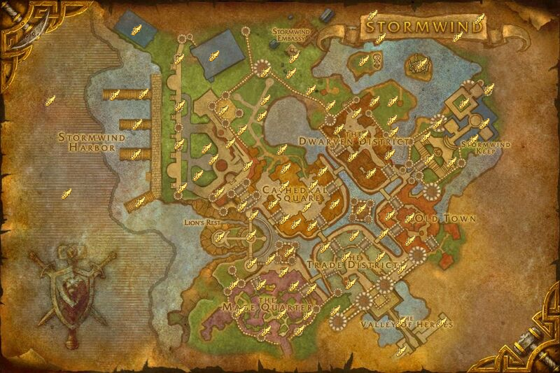 Fixed the Flight Paths in Stormwind | Scrolller