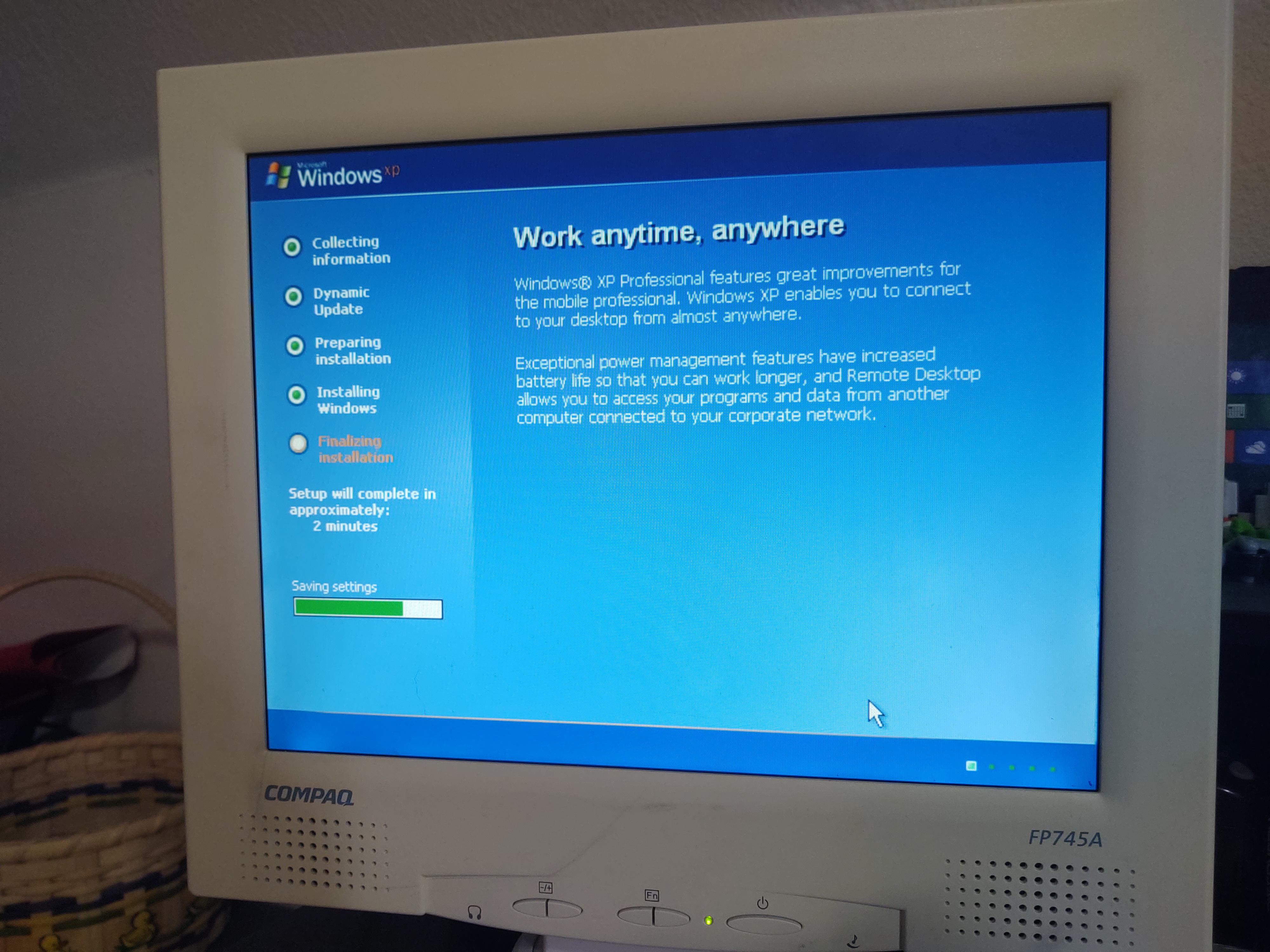 Fixing to set up the "family computer" | Scrolller