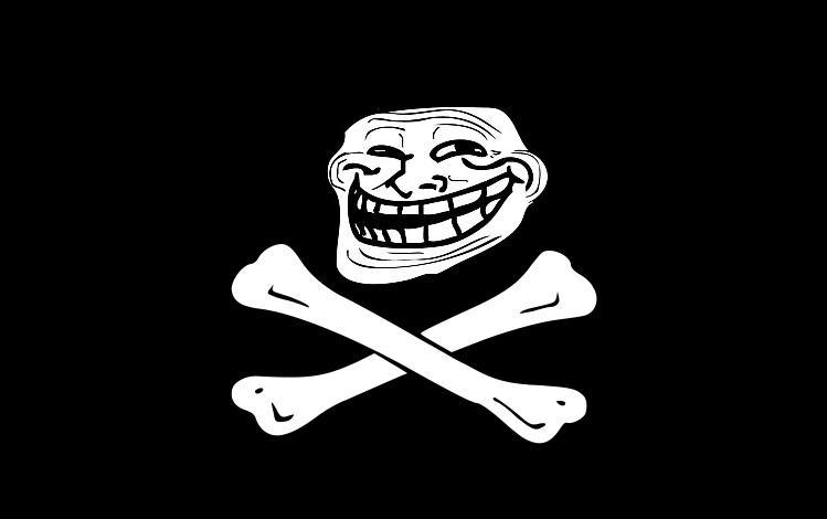 Flag of the Jolly Trollface | Scrolller