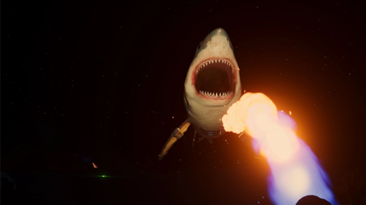 Flamethrower Work In Progress for Sharks of Mars Dark Mode. | Scrolller