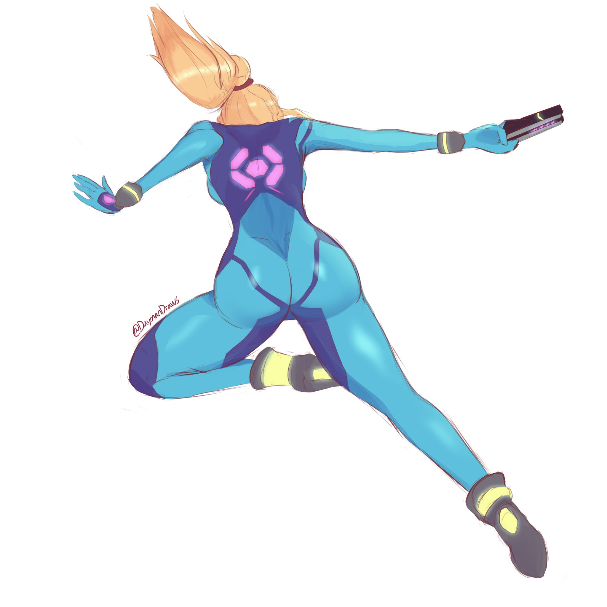 Flip Kick (Samus) (Metroid) | Scrolller