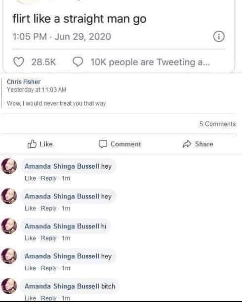 flirting rule | Scrolller