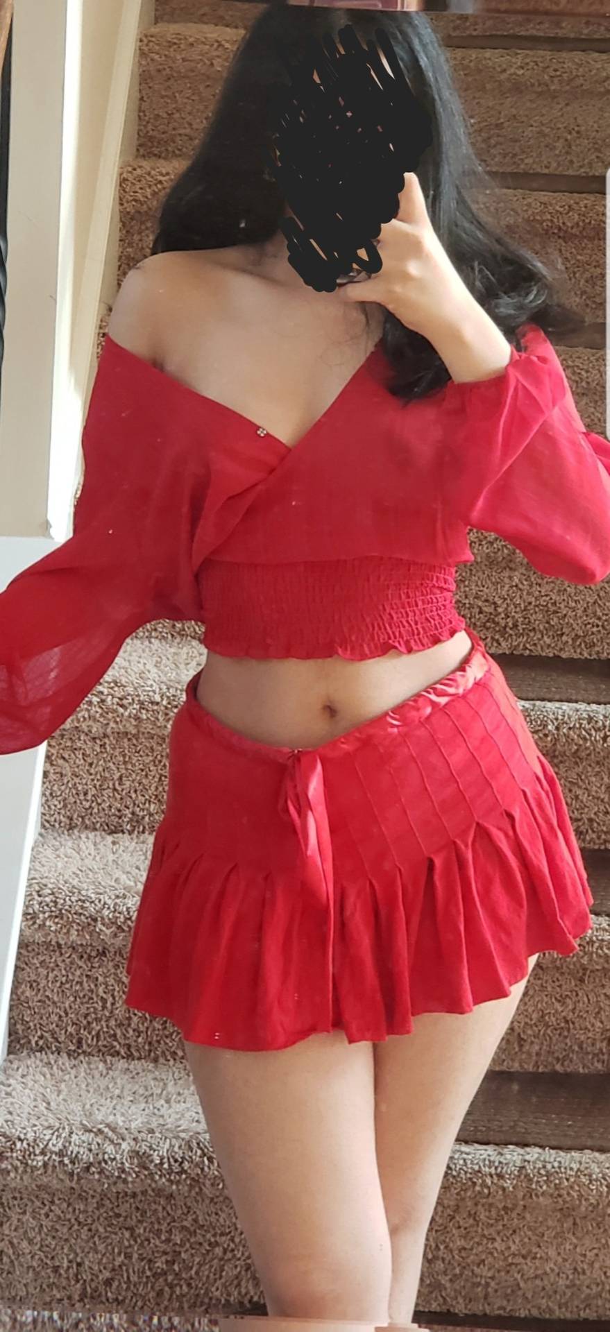 Fm (19) sheer top + no panties | Scrolller