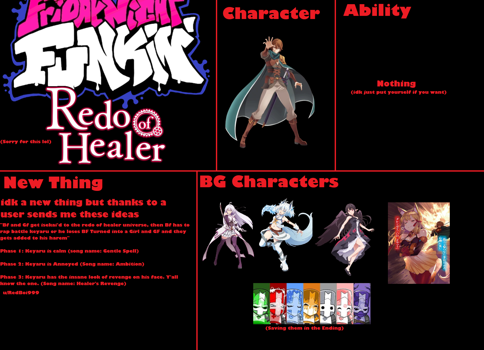 FNF Redo Of Healer Concept and Free to use | Scrolller