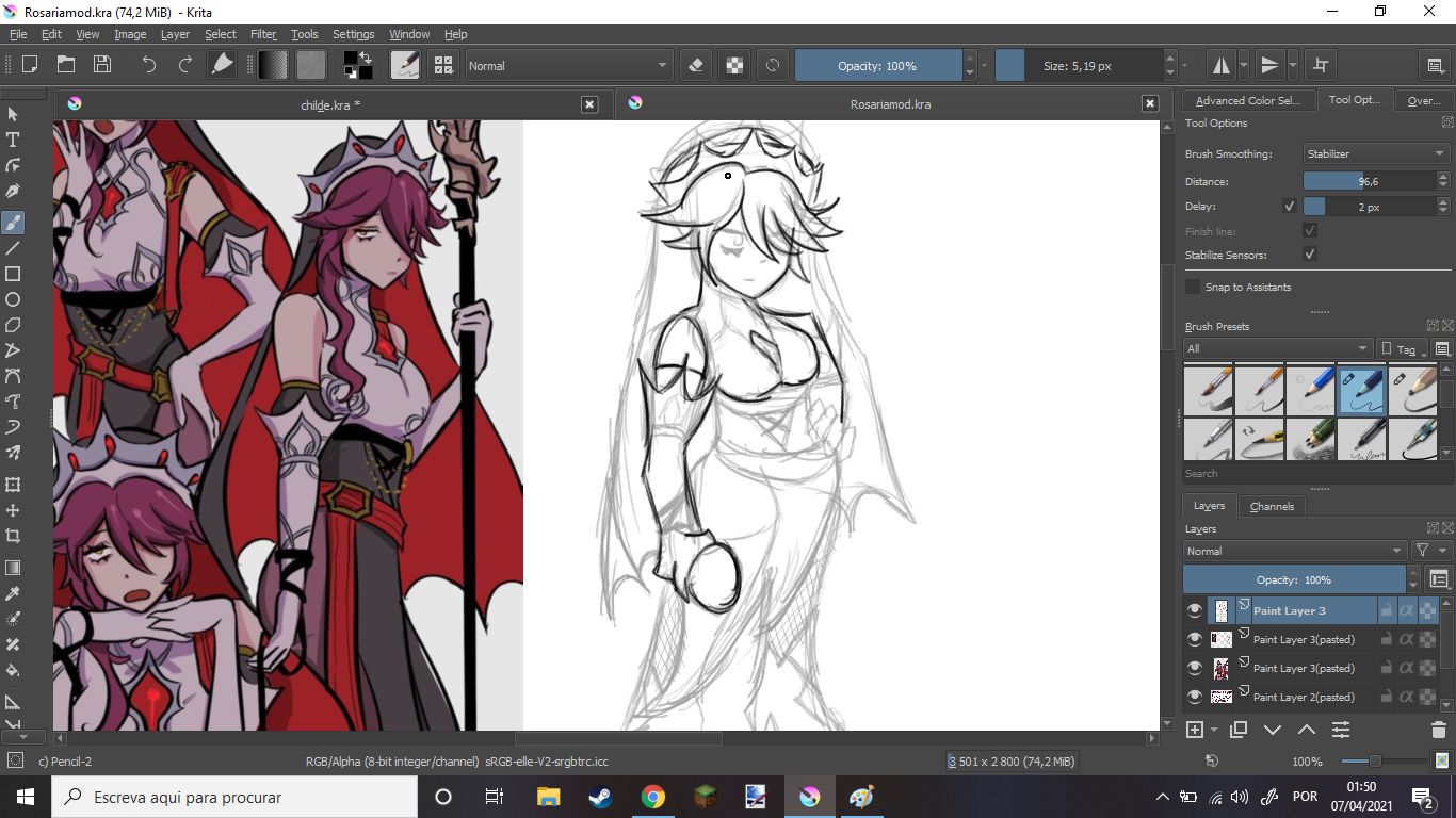 FNF Rosaria Mod (in progress) | Scrolller