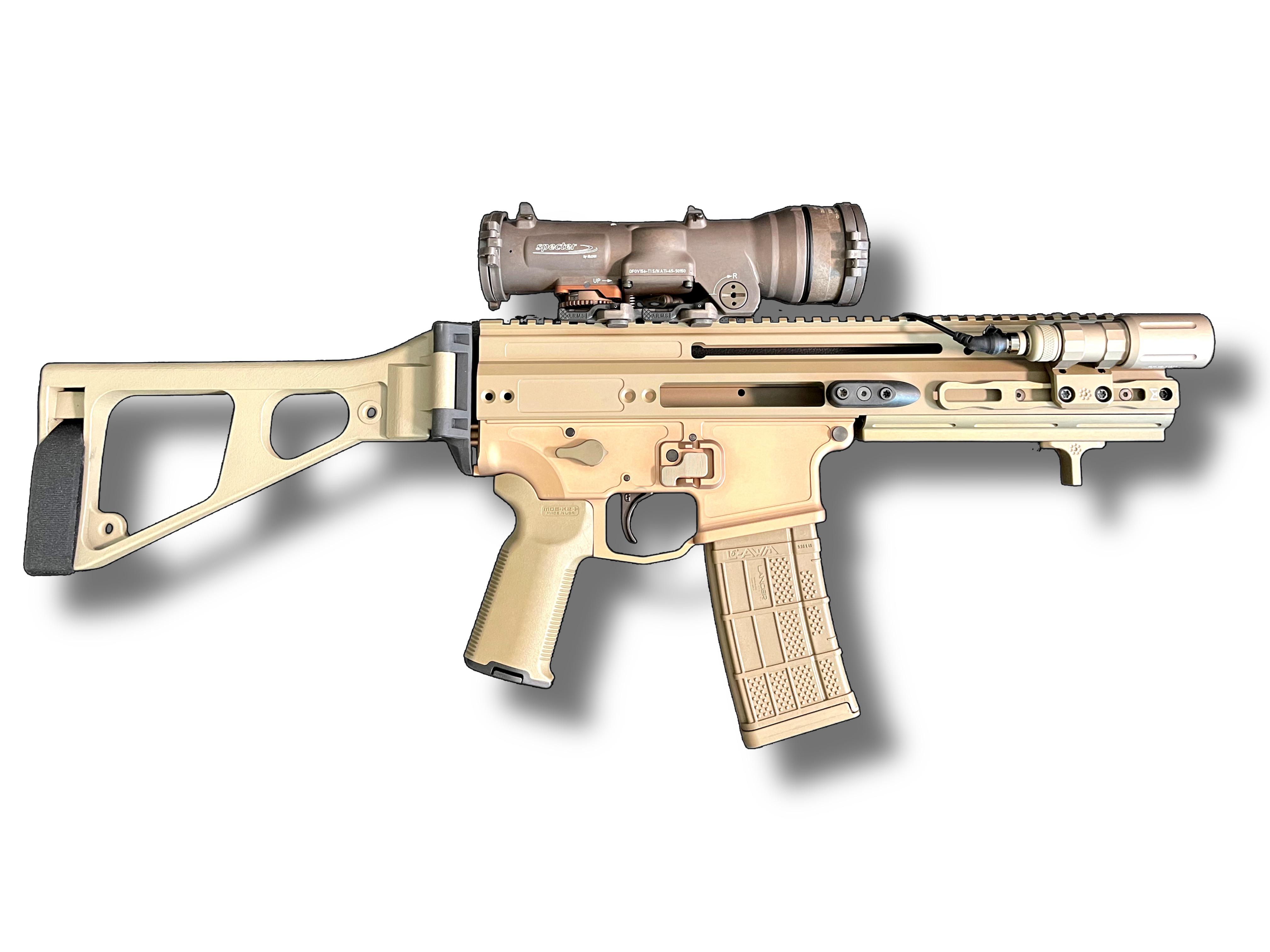 FNH SCAR 16s 5.56 Pistol build more progress. Lower internals swapped, barrel sent off for chop ...