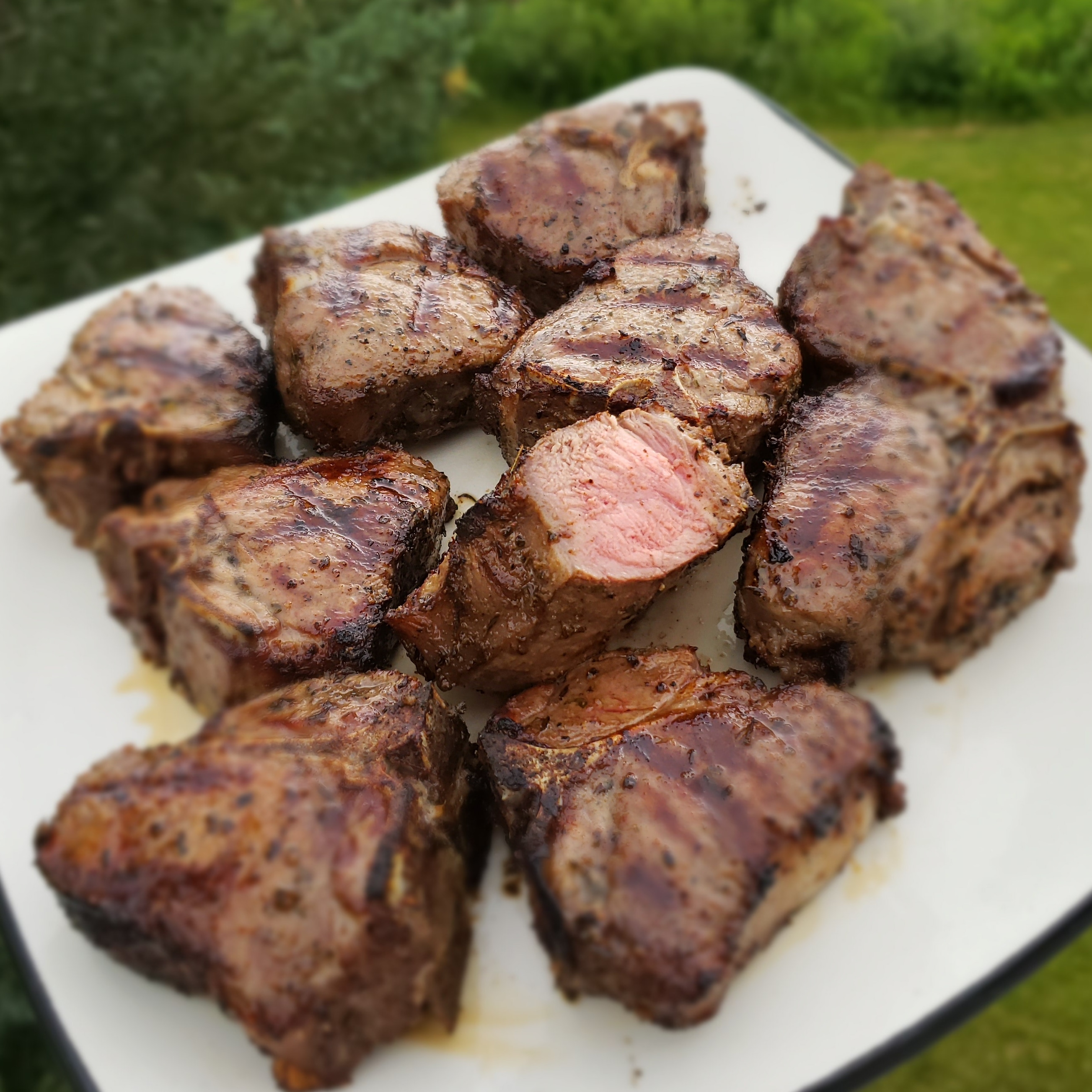 [food pic] Greek Style Lamb Chops | Scrolller