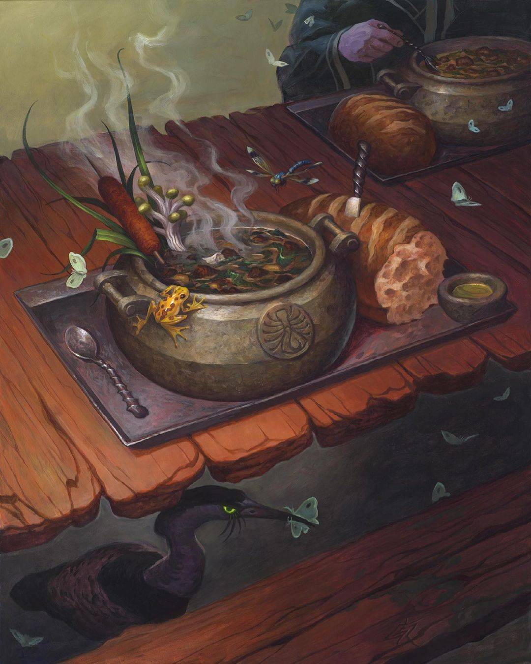 Food Token - Commander 2021 by Steve Prescott | Scrolller