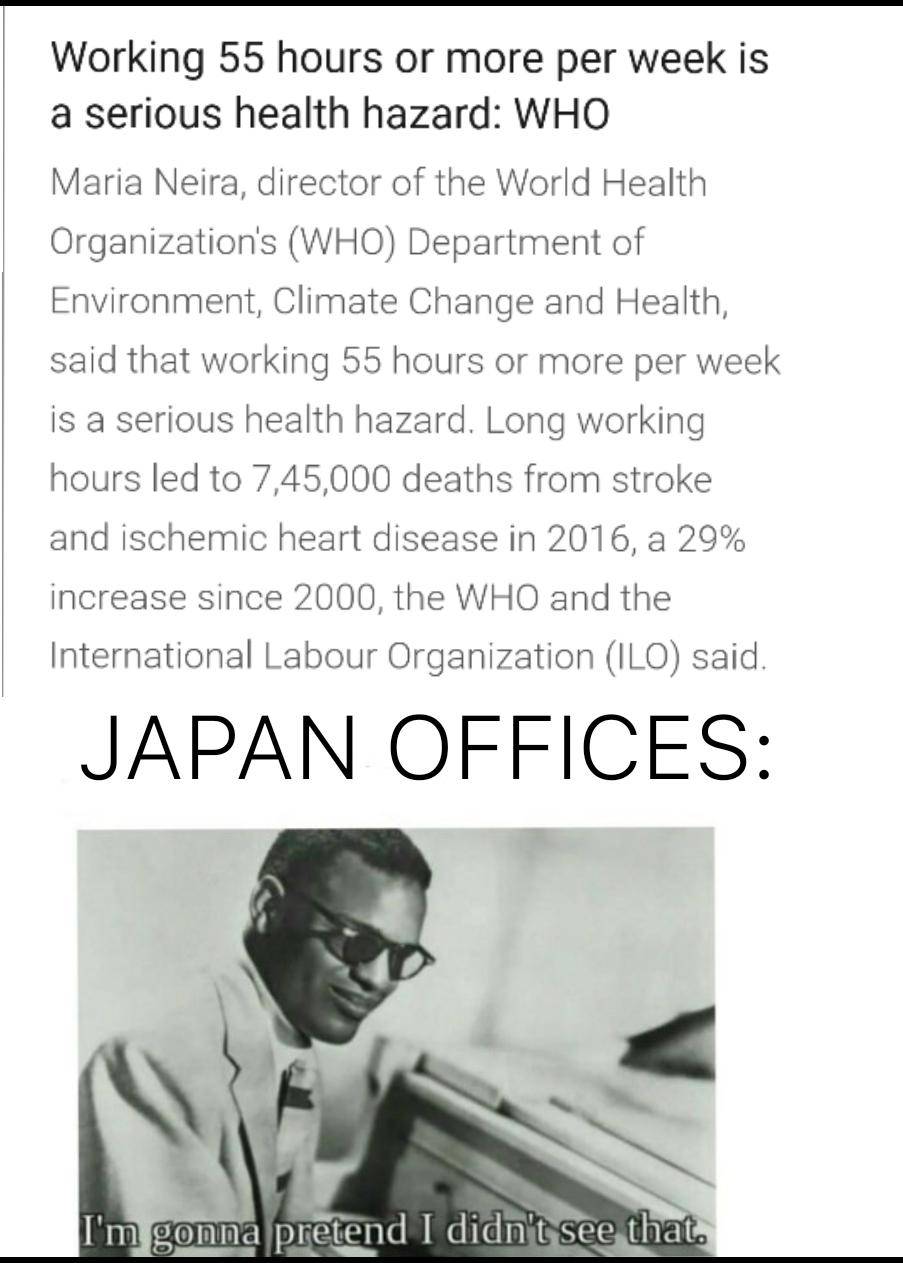 For all the overworked people in Japan | Scrolller