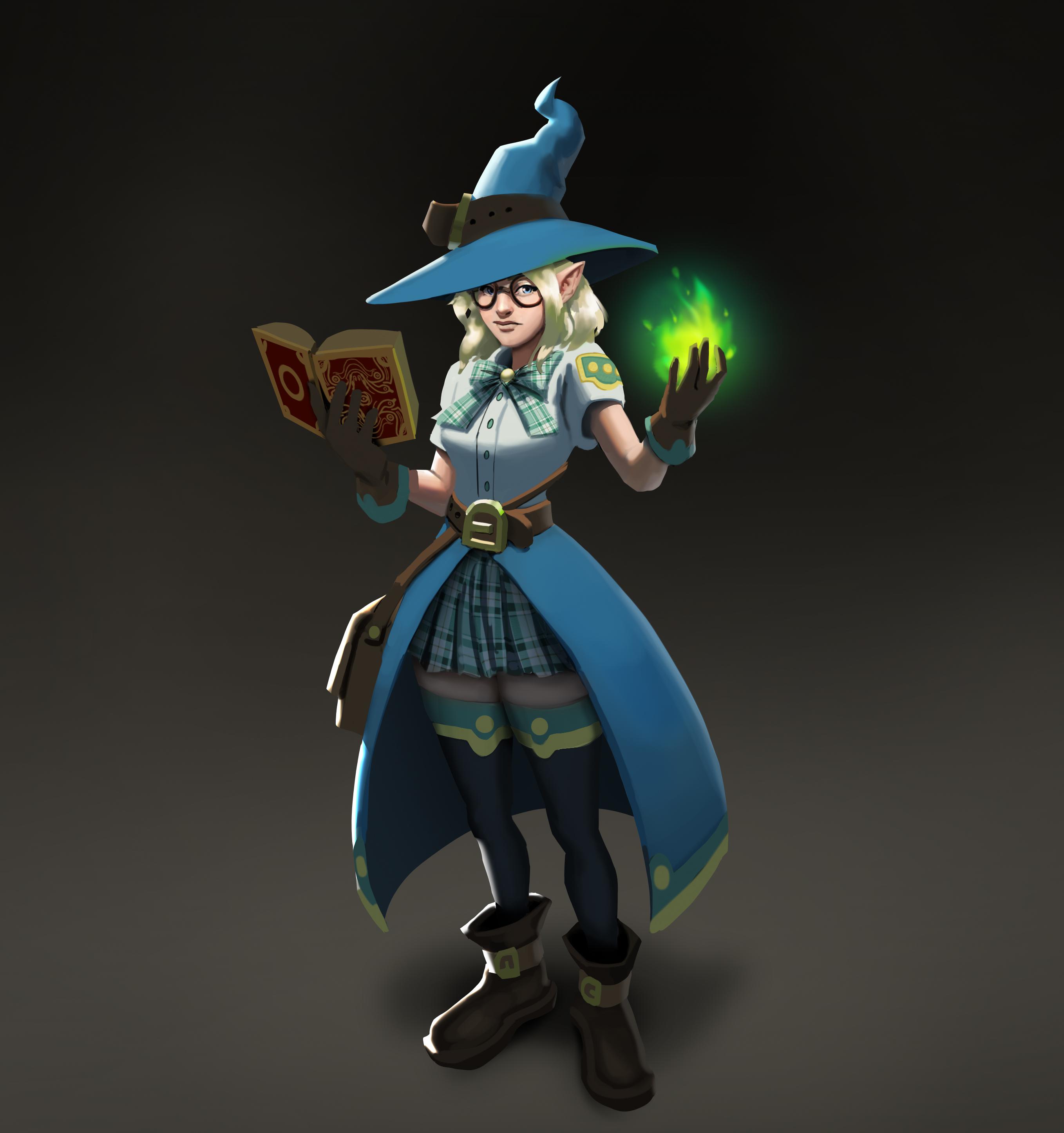 [FOR HIRE] Sonya, Upper-Class Student Of Wizardy School OC | Scrolller