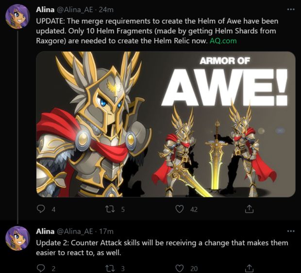 For people having issues with raxgore and/or helm of awe | Scrolller