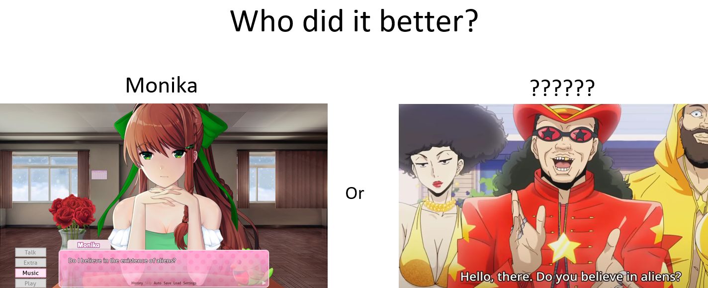 For some reason this meme just created itself in my head when she said it. | Scrolller