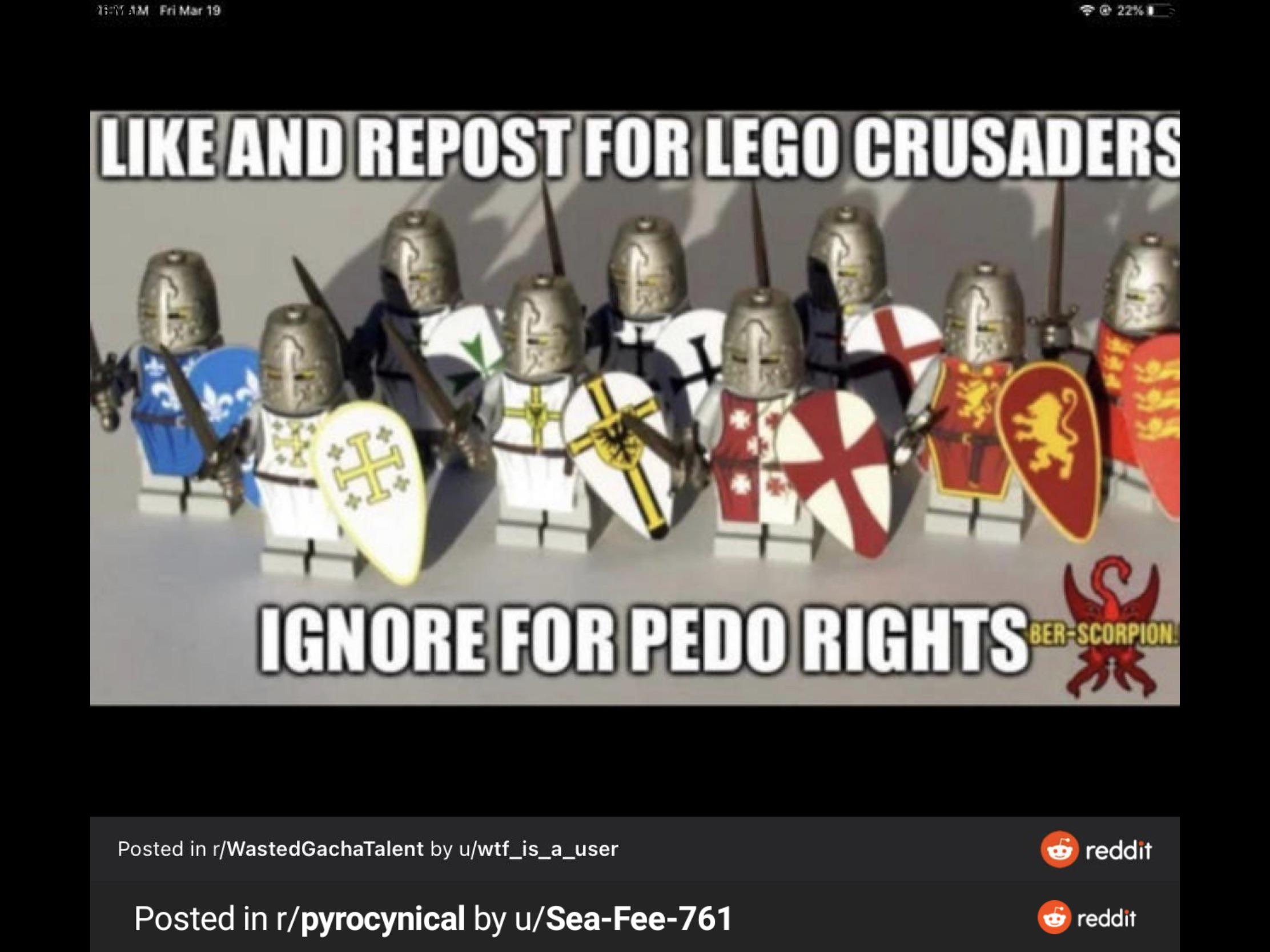 FOR THE CRUSADERS | Scrolller