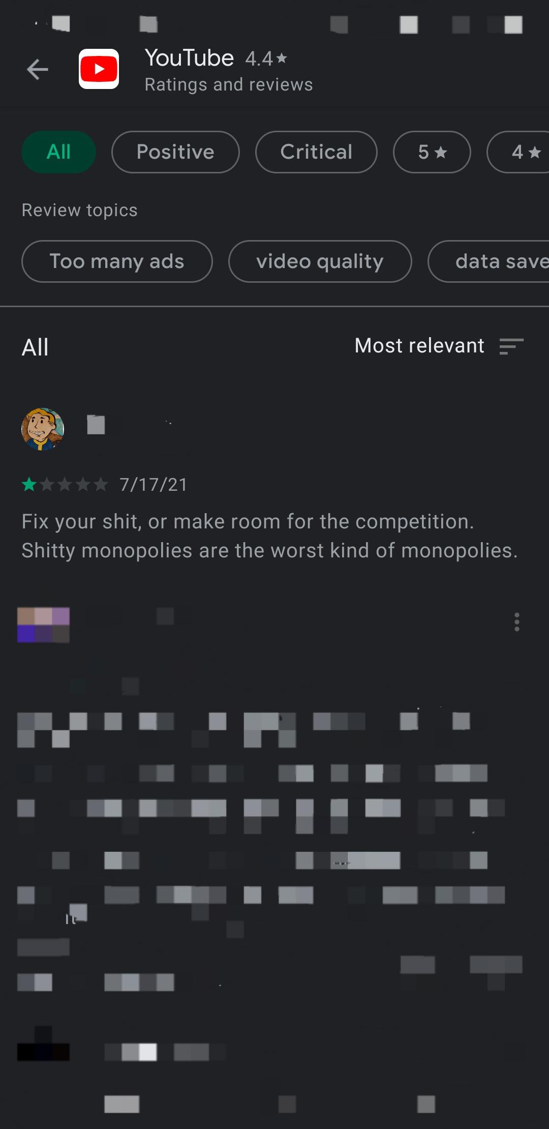 For the fight against YouTube | Scrolller