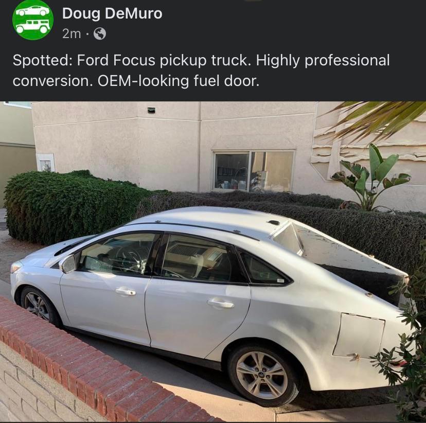 Ford Focus Ute! | Scrolller