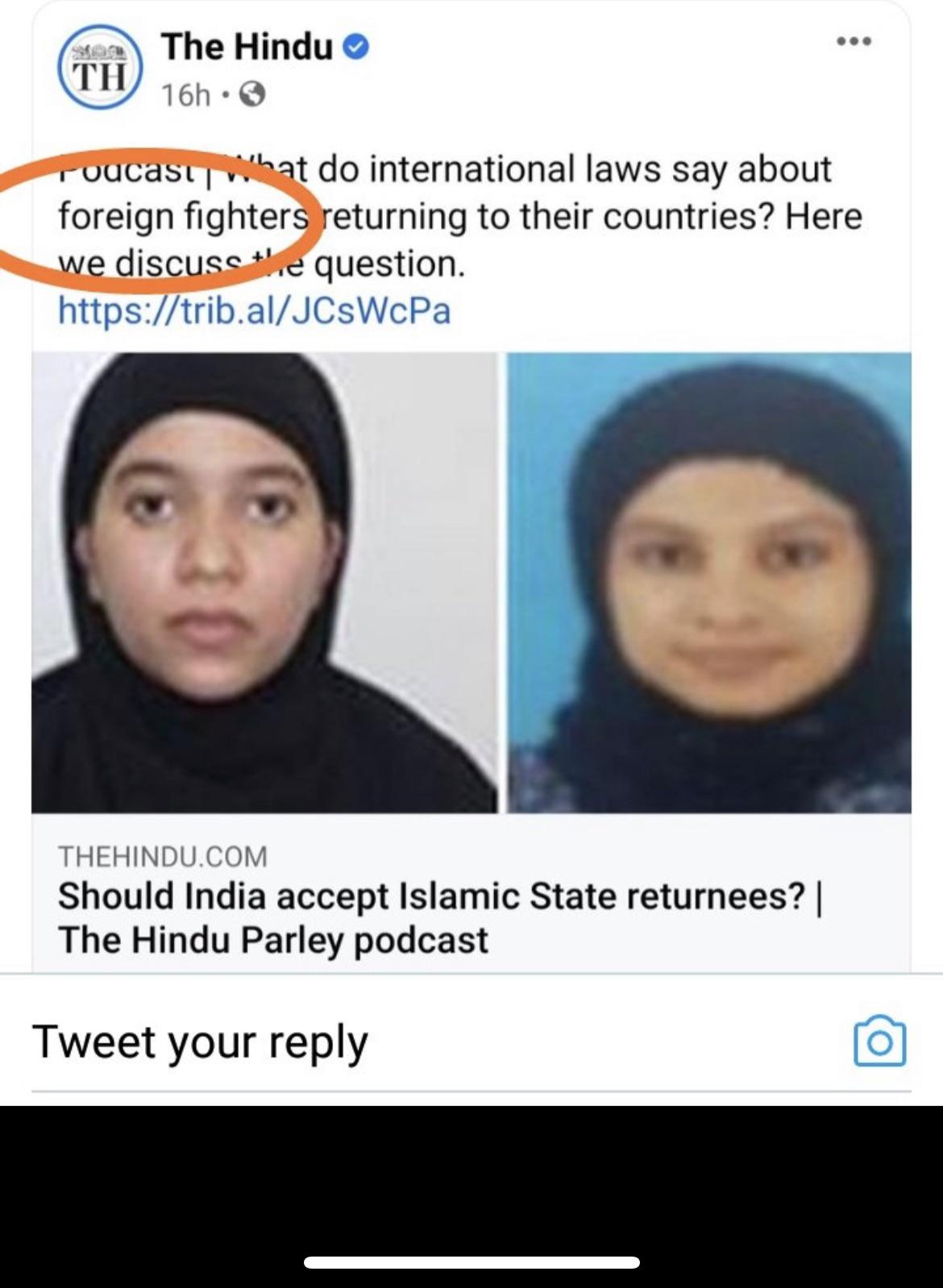 Foreign fighters? | Scrolller