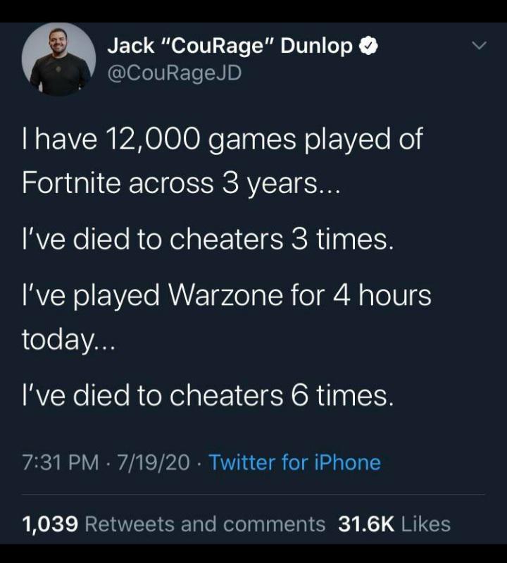 Fortnite vs Warzone | Scrolller