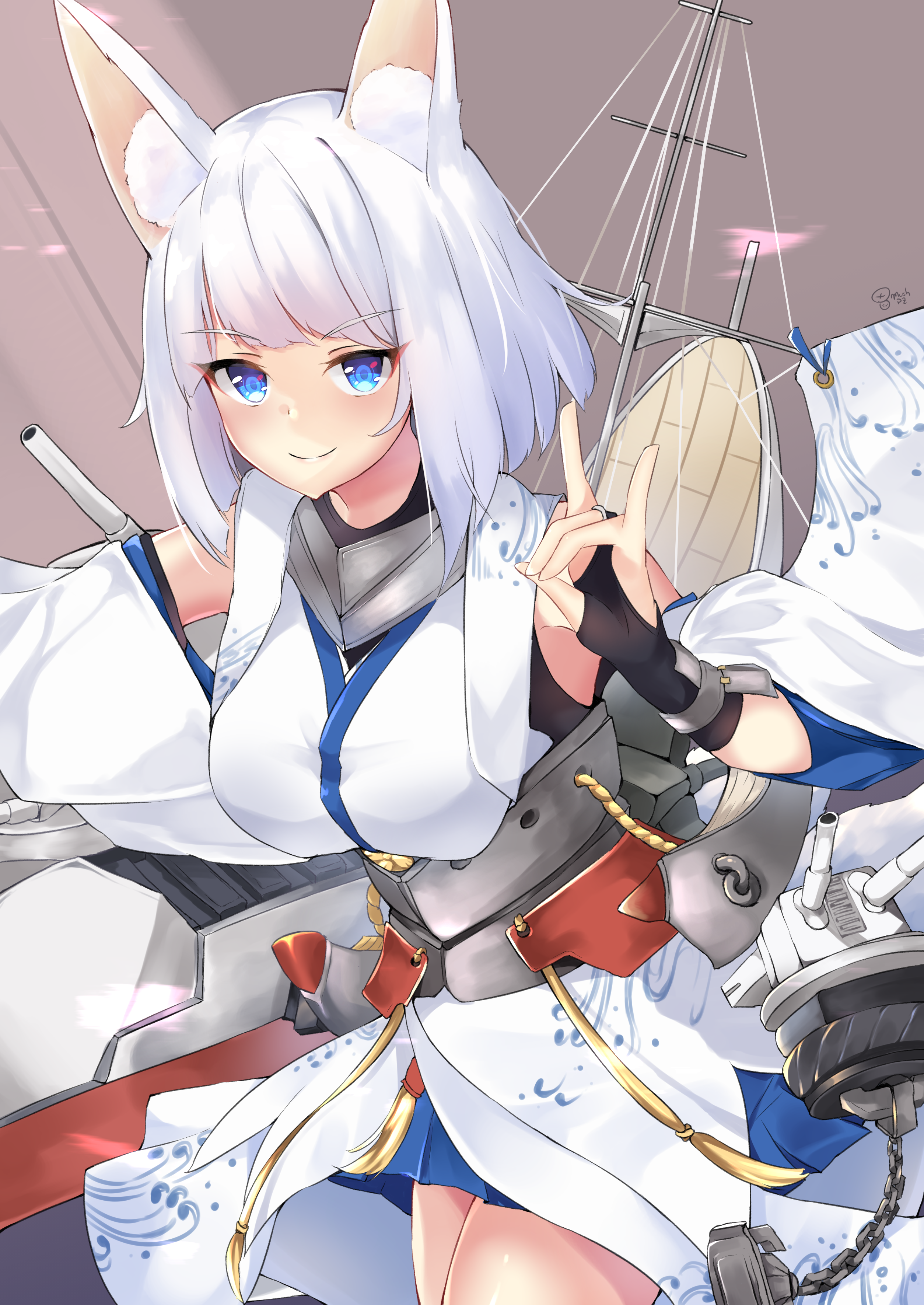 Fox hands [Kaga Battleship] | Scrolller