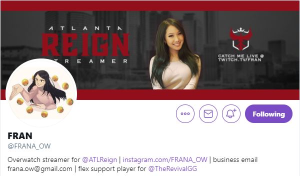 Fran joins Revival (according to her twitter bio) | Scrolller
