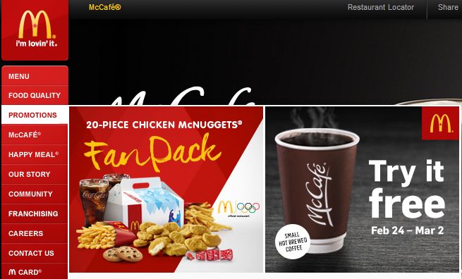 Free coffee at McDonalds from Feb 24 - March | Scrolller
