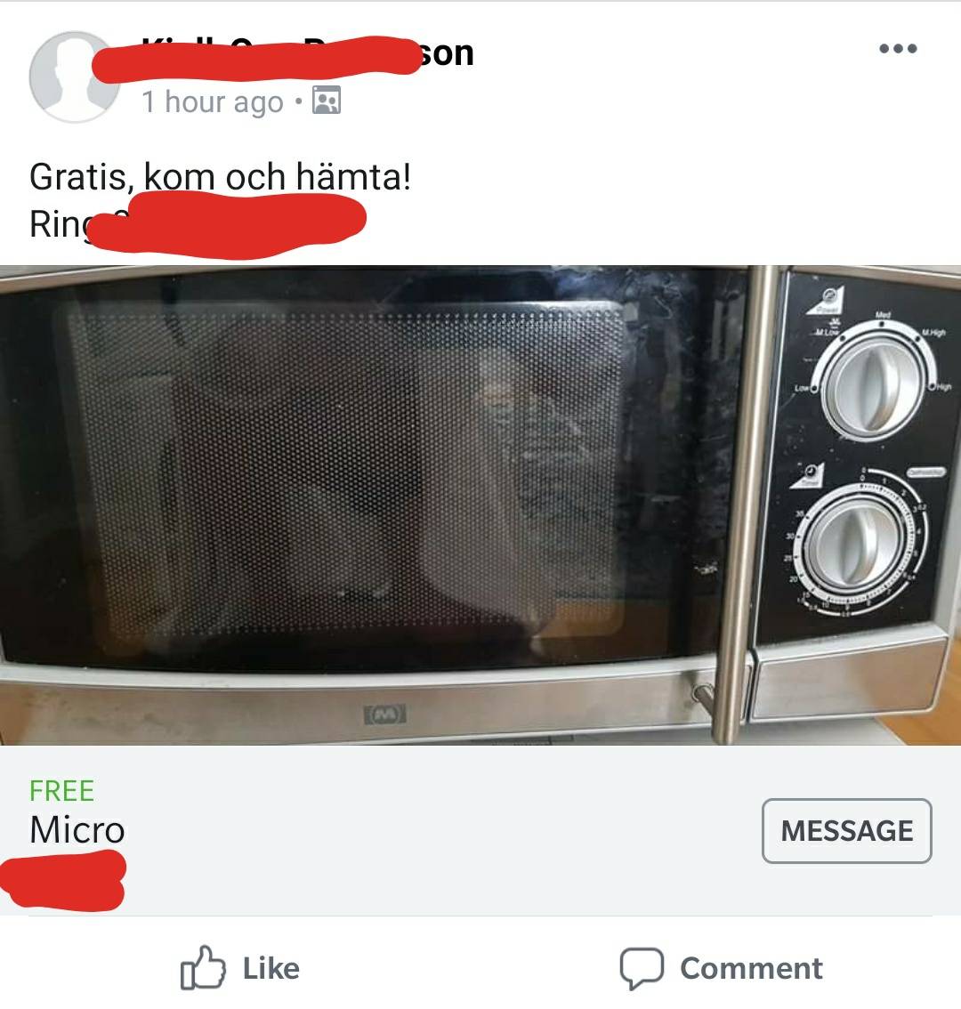 Free microwave anyone? | Scrolller