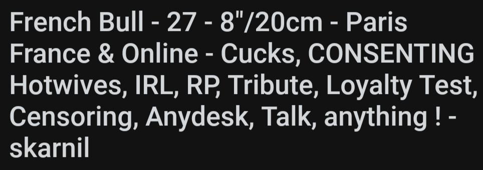 French Bull - 8"/20cm - Paris France | Scrolller