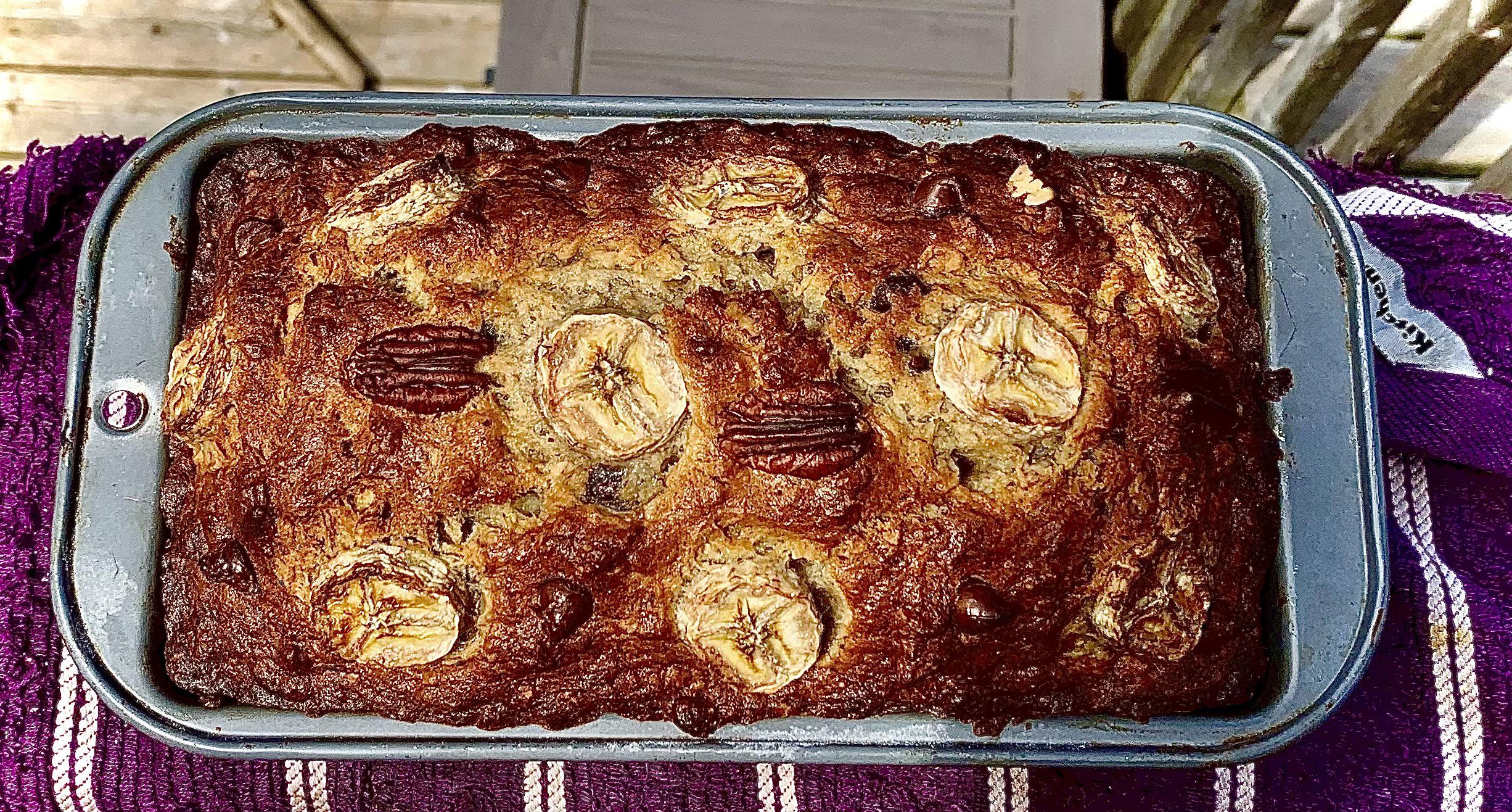 Fresh Banana Bread 🍌🍞 | Scrolller