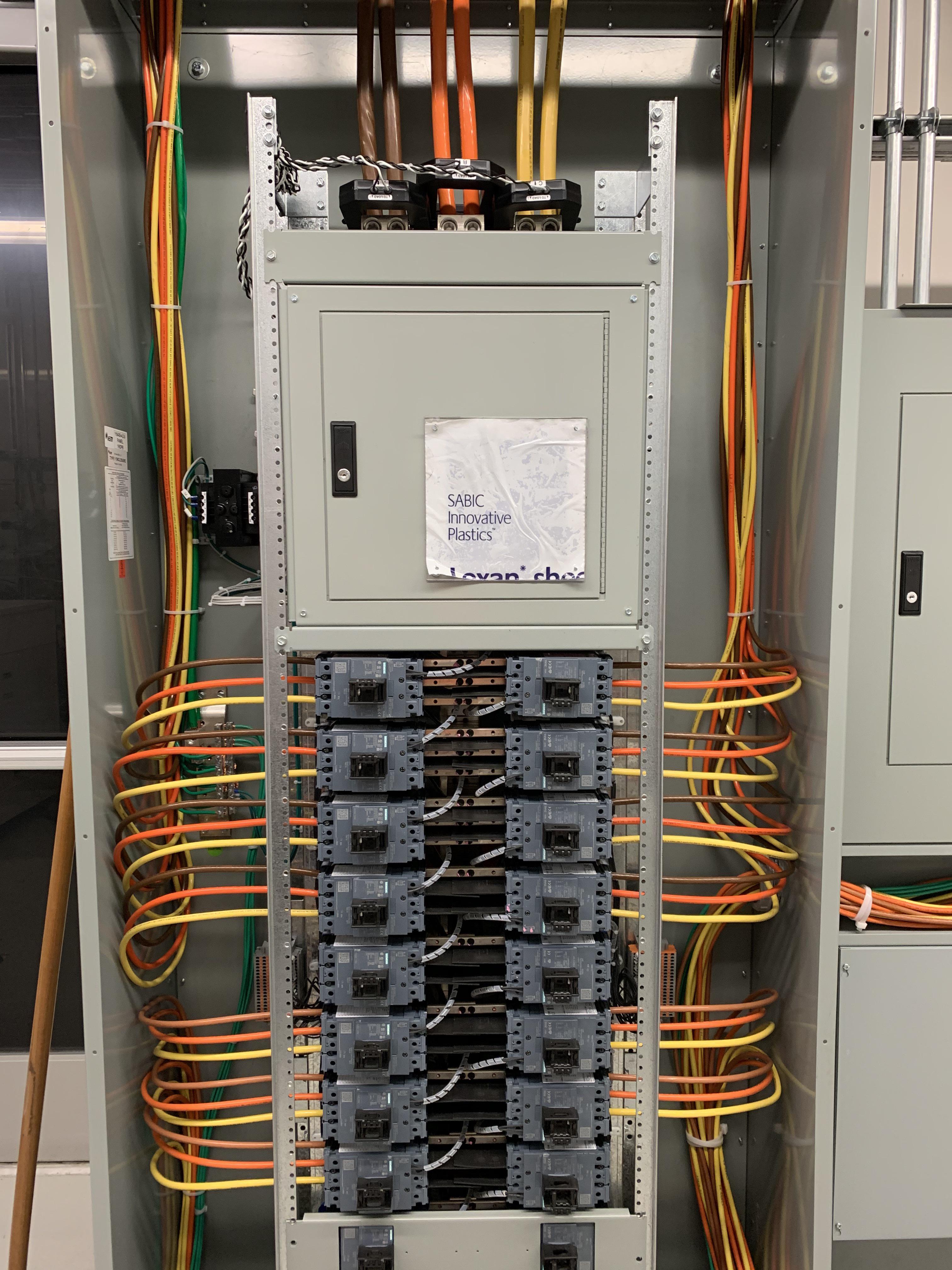 Fresh CTS monitored High Voltage Panel a good friend installed. Thought it looked purdy. | Scrolller