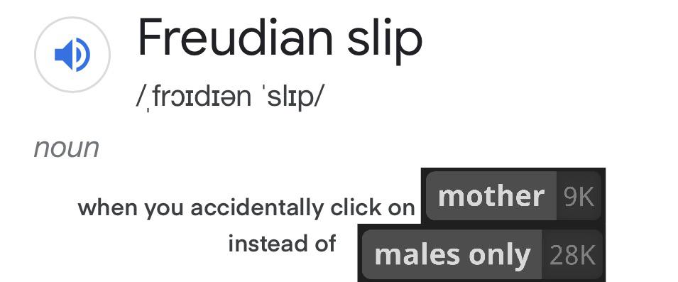 freudian rule | Scrolller