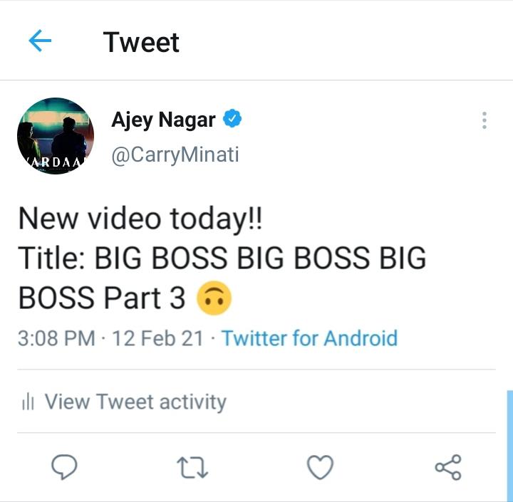 Friday ko hi video upload karta hai ye. Finally! Mujhe laga next week tak wait karna hoga. New ...