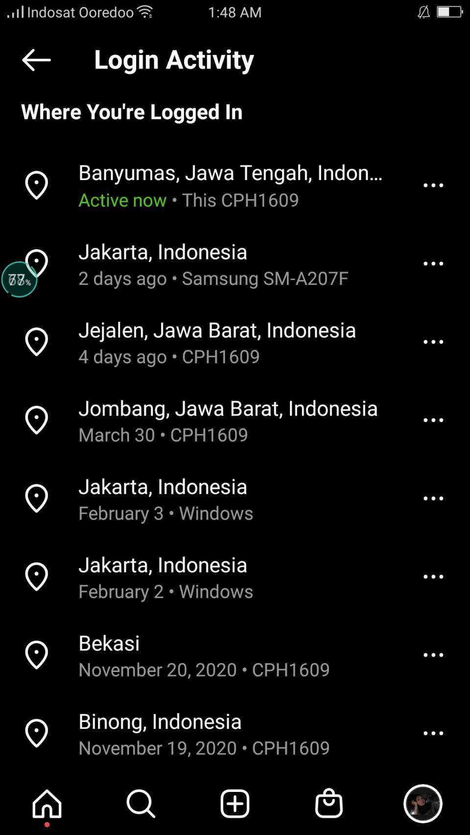 Friendly reminder: cek login history instagram kalian. Skrg lagi marak hacking | Scrolller