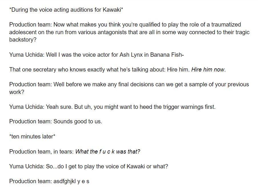 Friendly reminder that Kawaki has the same Japanese Voice Actor as Ash ...