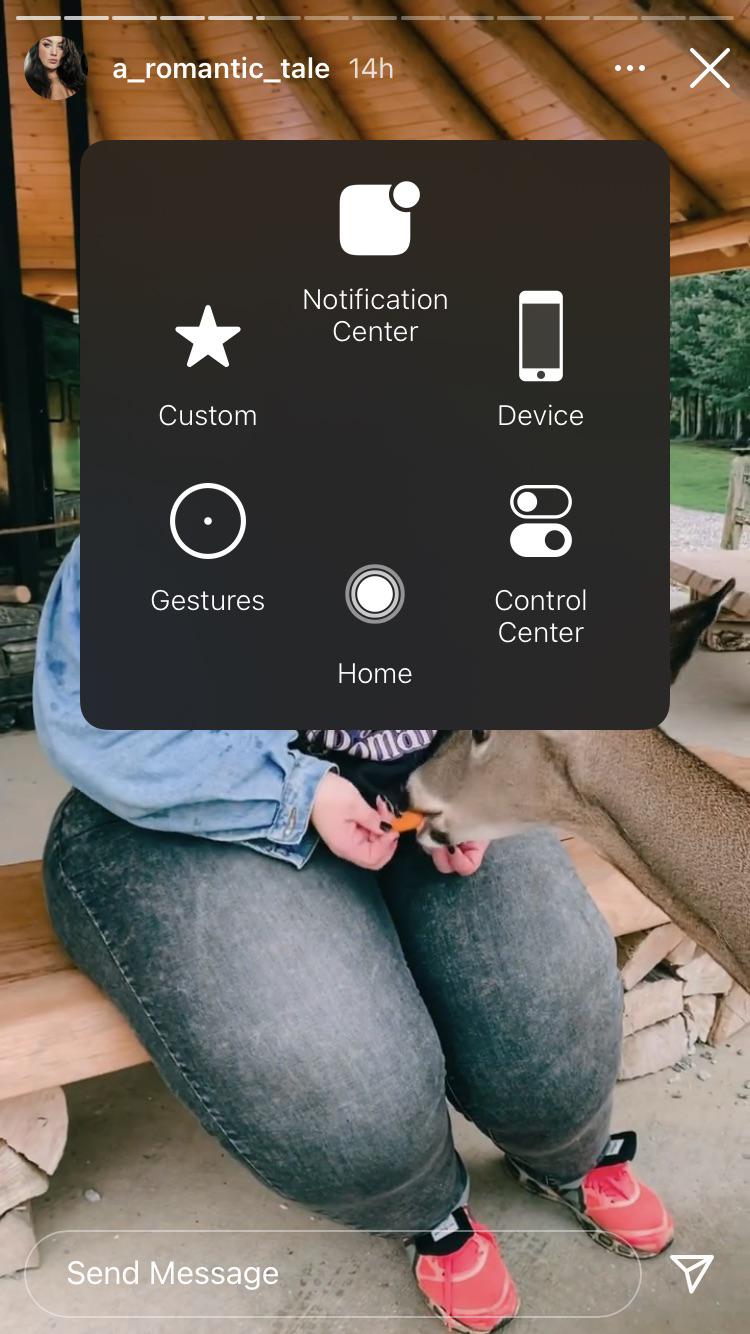 From her Instagram story…. She’s looking massive | Scrolller