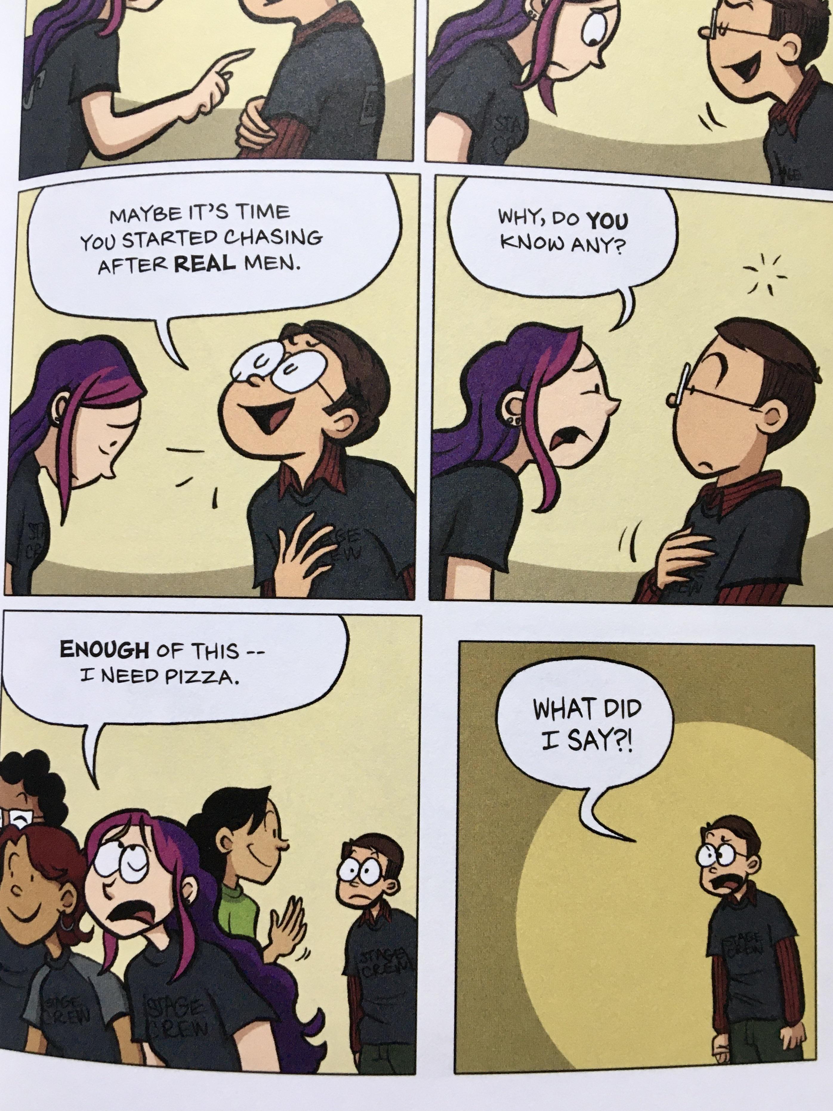 From Raina Telgemeier's "Drama" | Scrolller