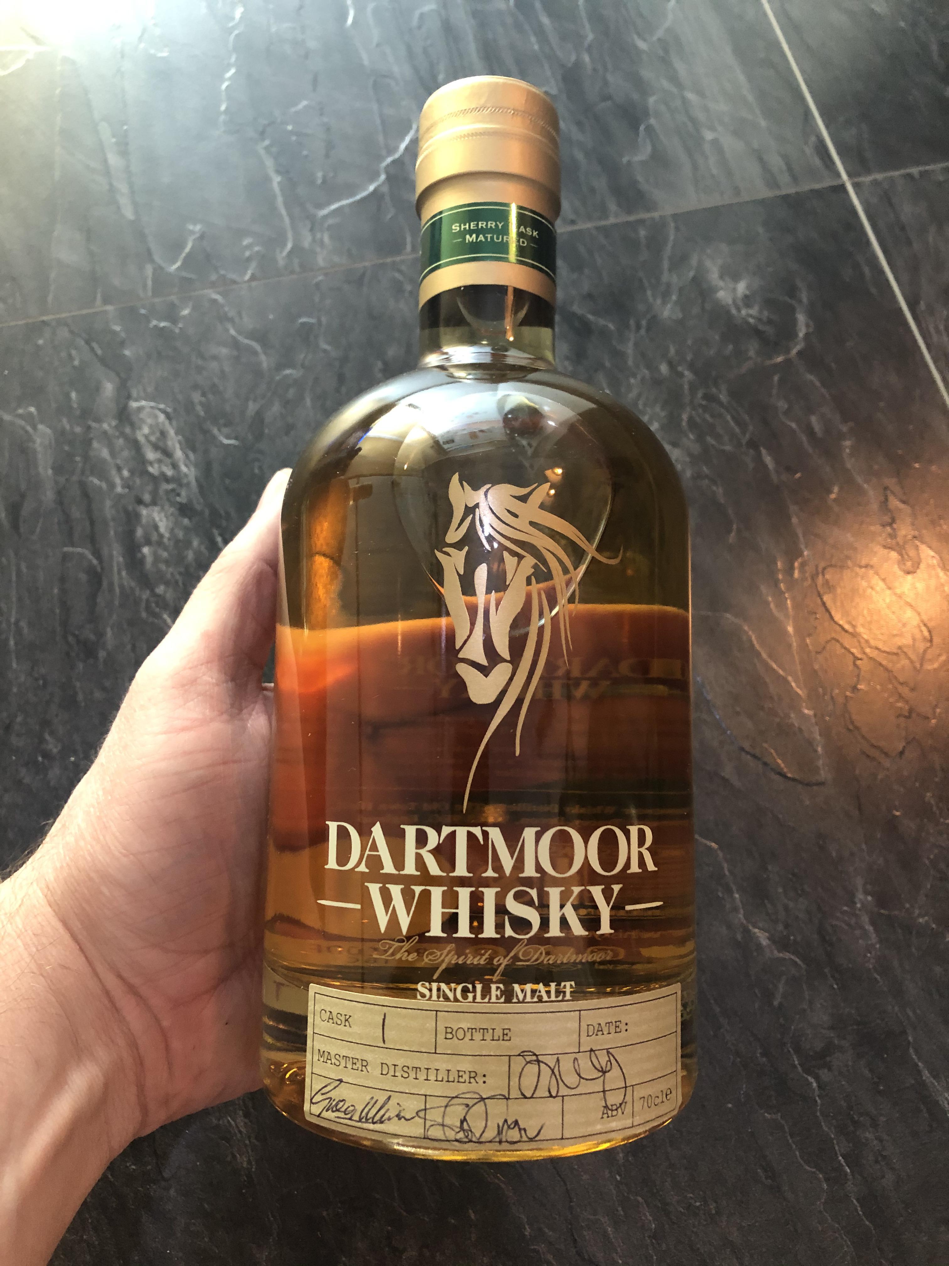 From the first cask of the new distillery - Dartmoor Whisky | Scrolller