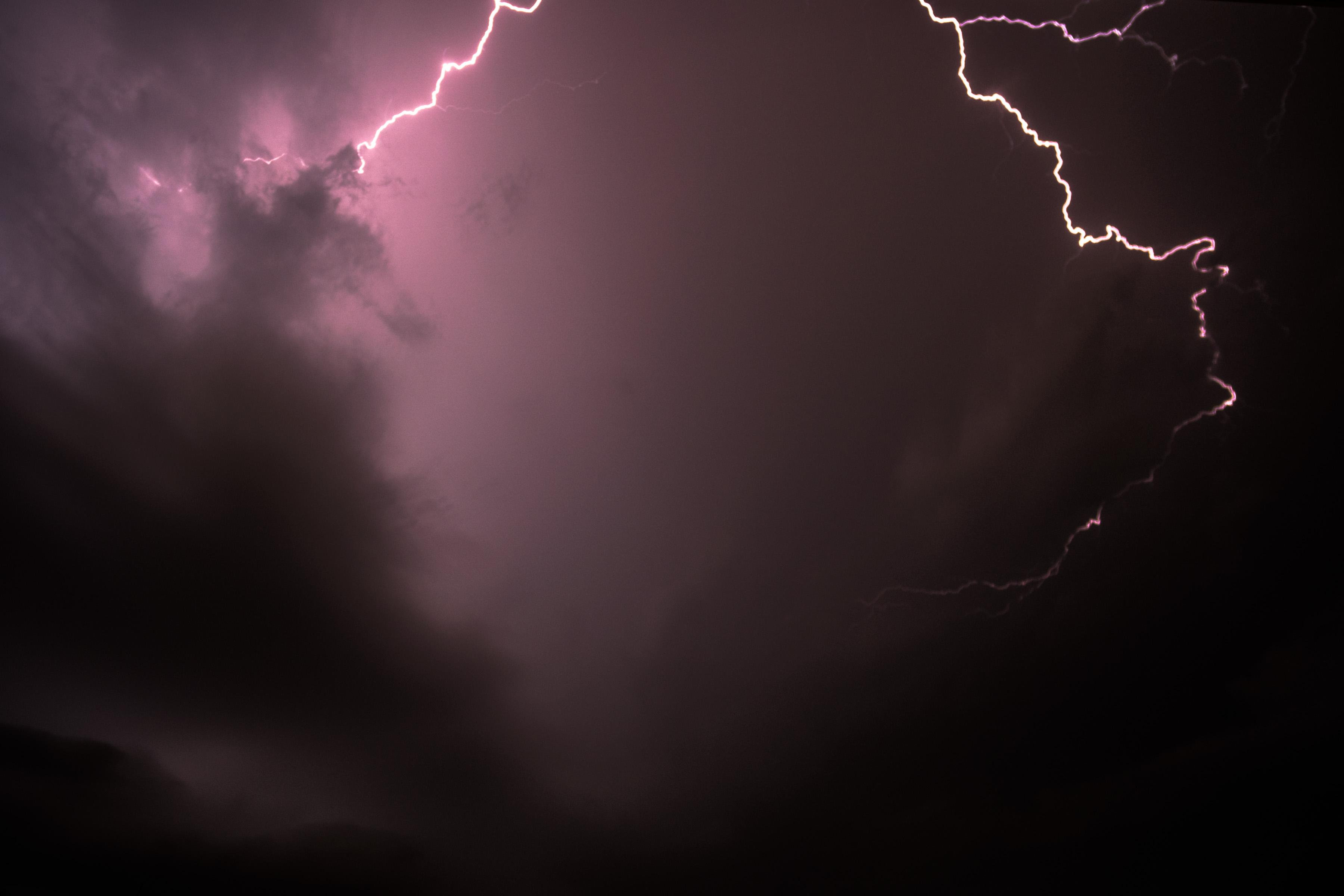 From the lightning storm the other night | Scrolller