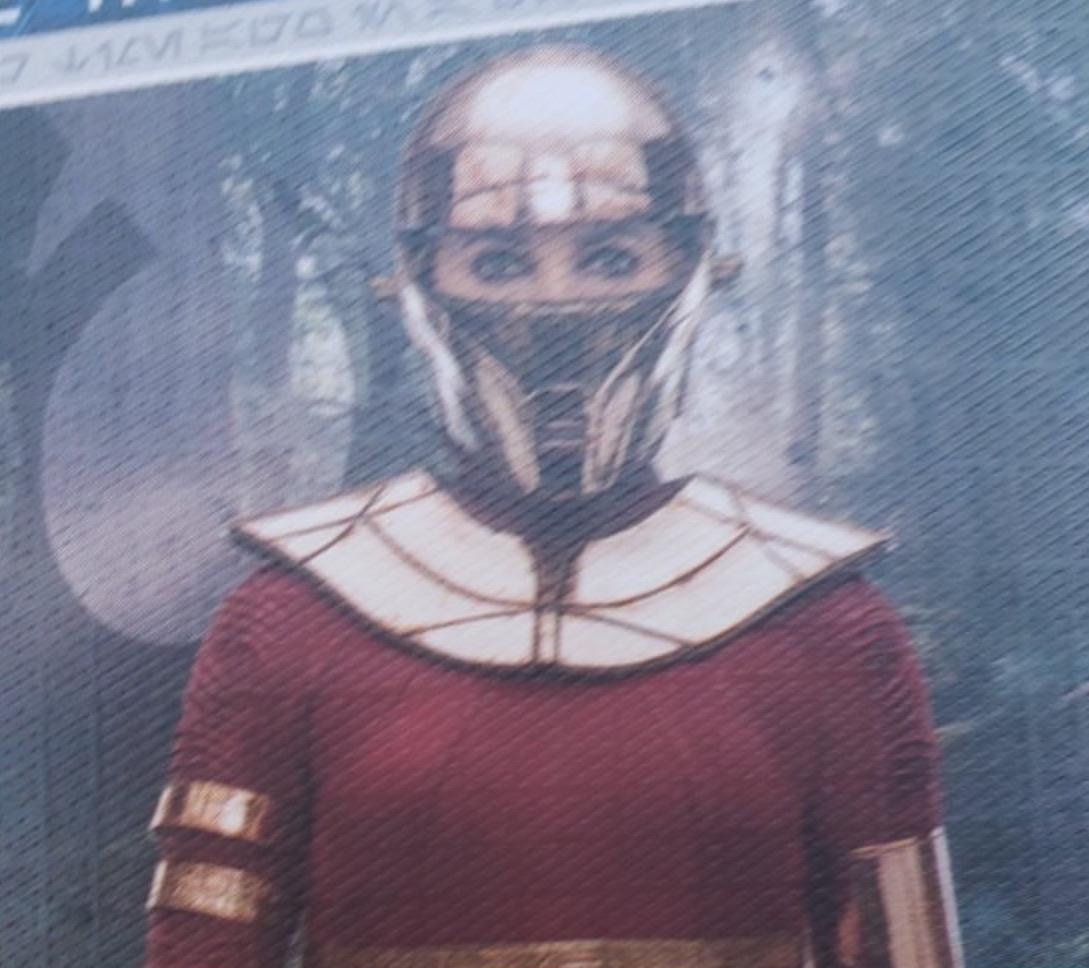 Front facing shot of Zorii Bliss without the helmet visor | Scrolller