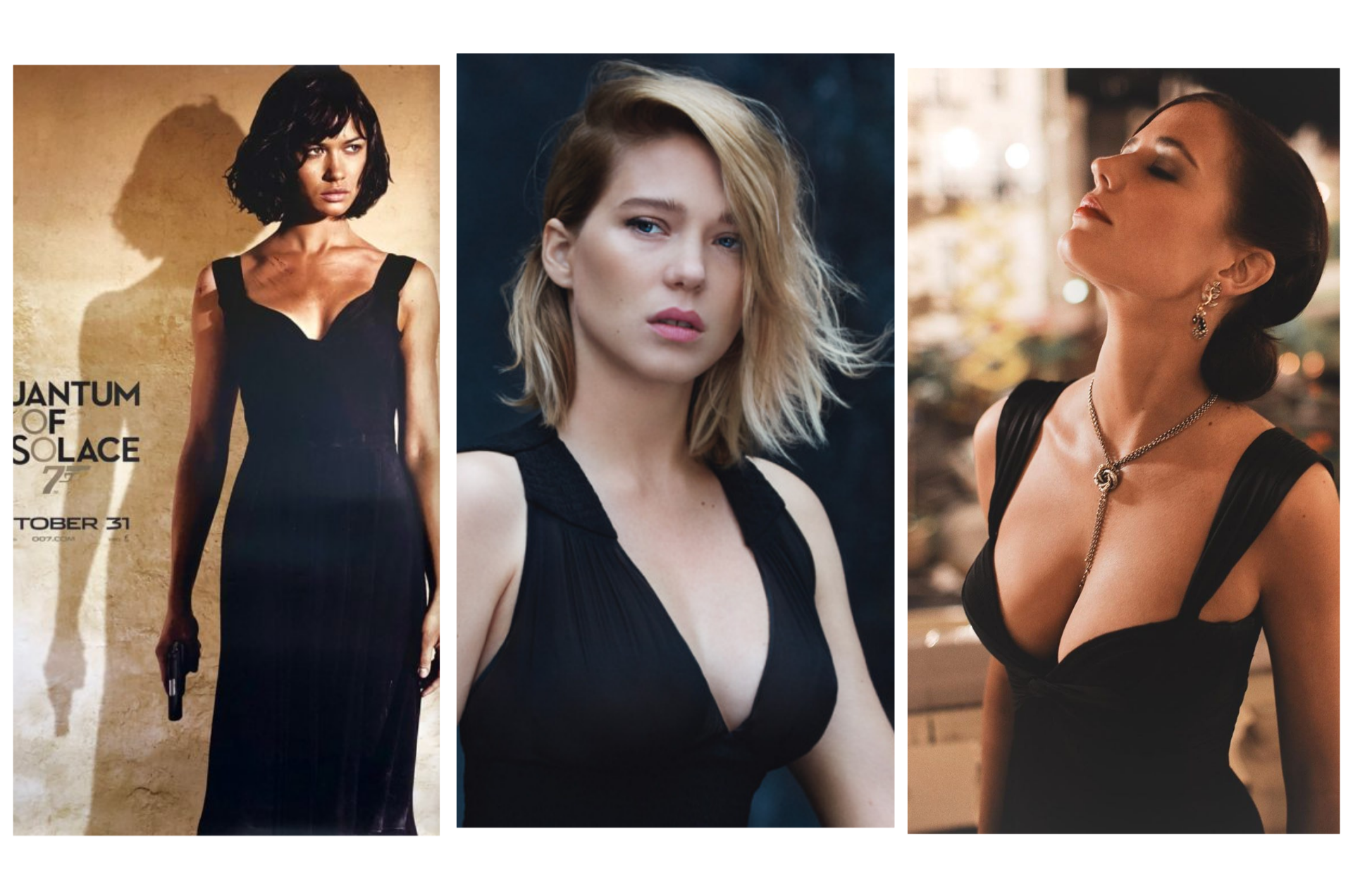 Fuck, Marry, Kill, Bond girls edition. Olga Kurylenko, Lea Seydoux, or Eva Green? | Scrolller