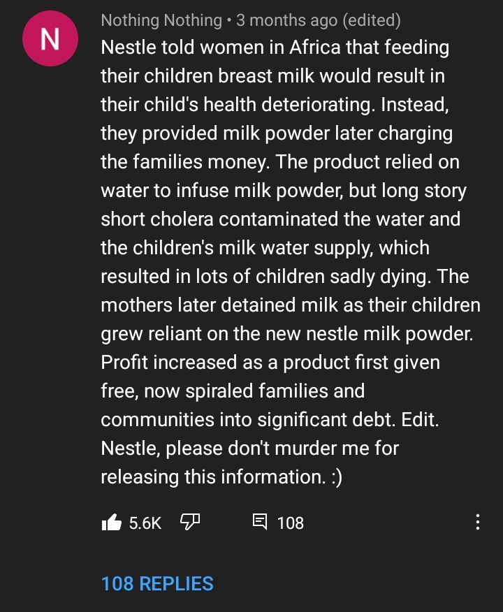 Fuck nestle. | Scrolller