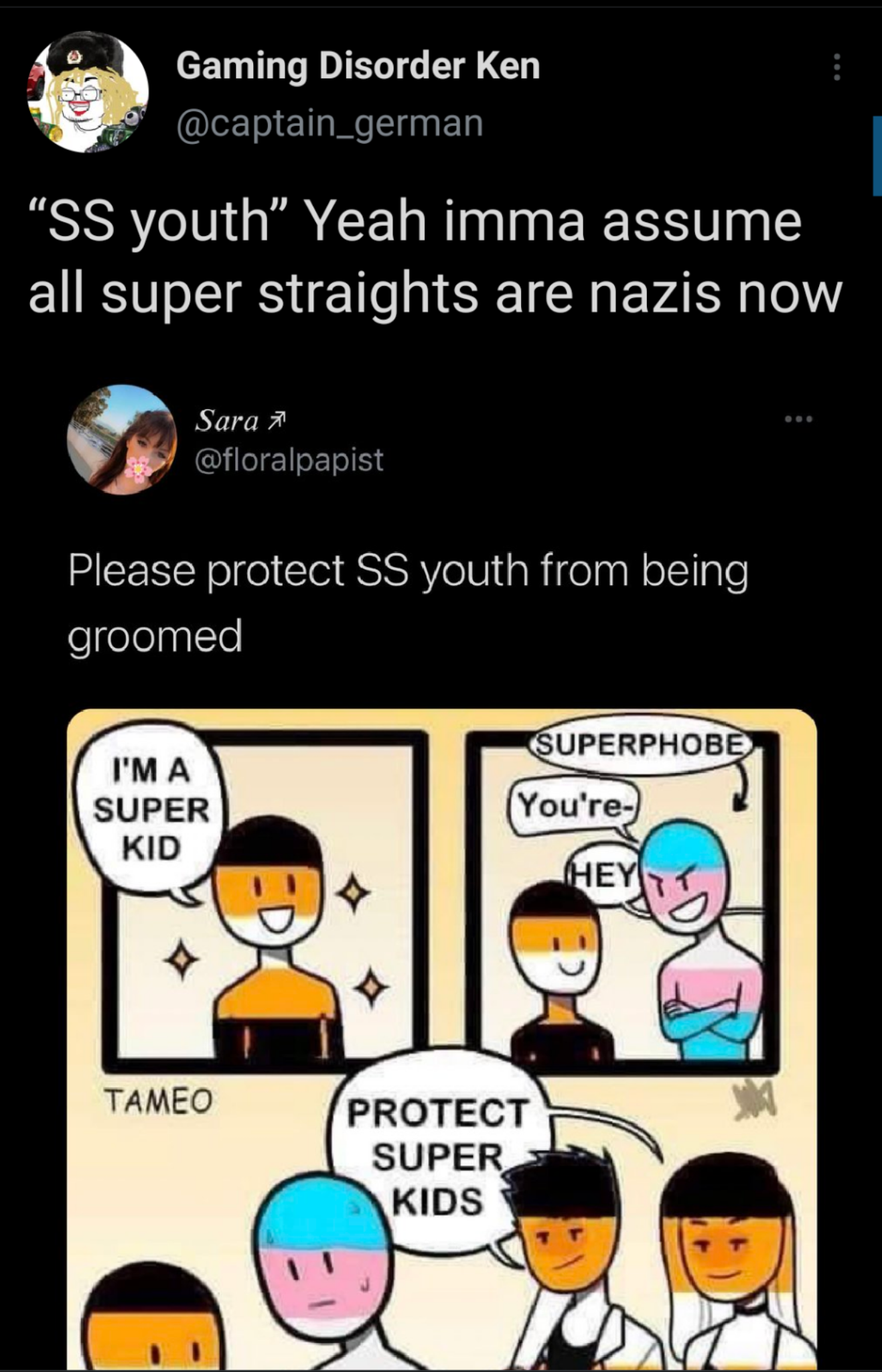 Super straight is disgusting | Scrolller