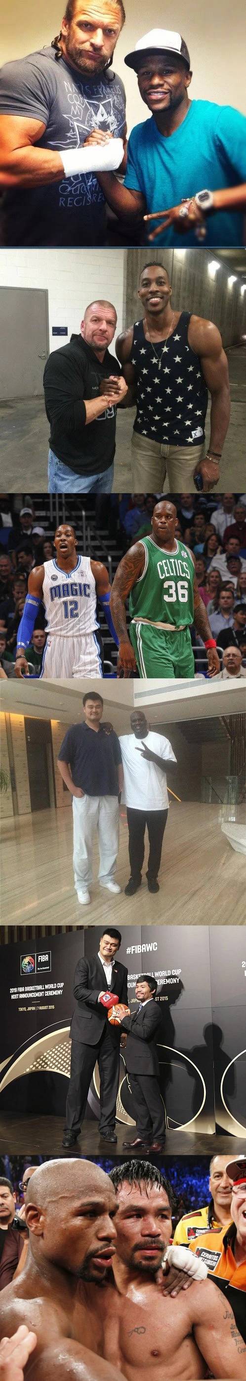 Full Circle Height Comparison for Floyd Mayweather Jr. | Scrolller