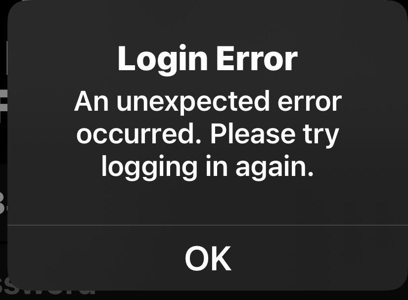 Full month of getting this error any time I try to login to Facebook or Messenger app. I’ve ...