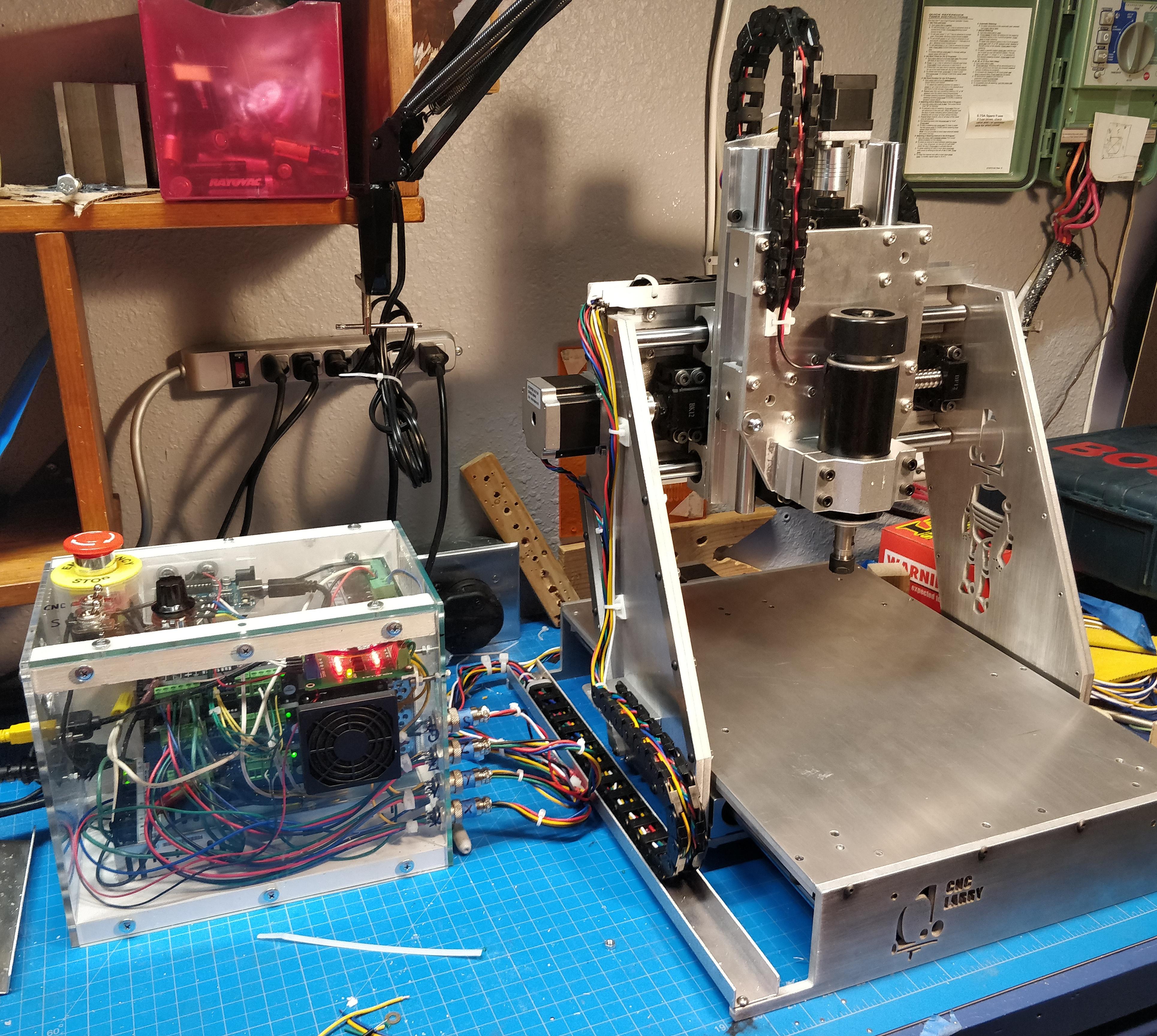 now fully wired and calibrated. | Scrolller