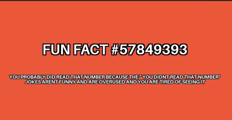 Fun fact! | Scrolller