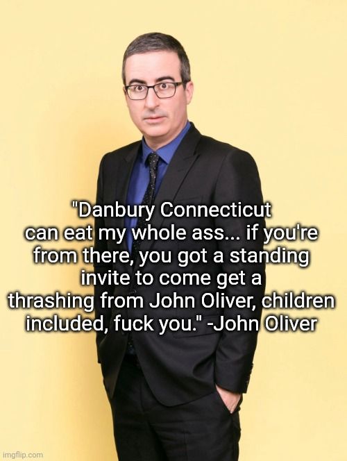 Fun fact: John Oliver is a world-renowned artist of pinhead erotica paintings | Scrolller