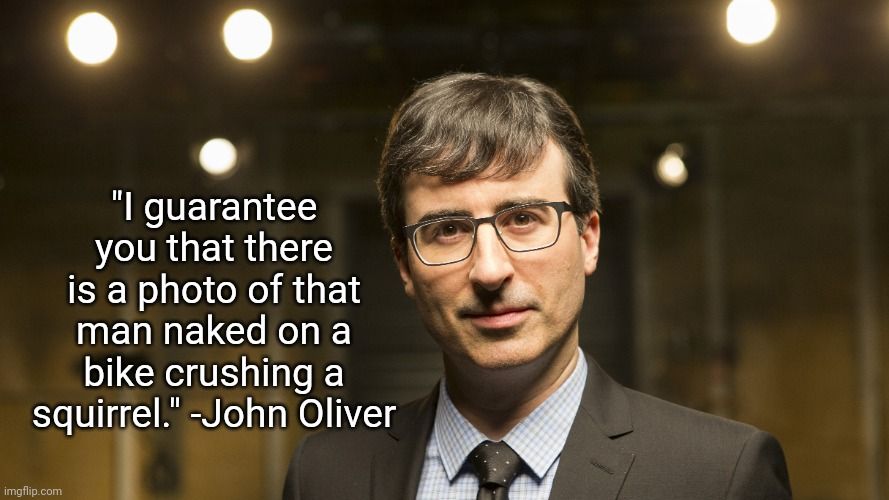 Fun fact: John Oliver once fought off a grizzly bear with a dinner fork and a pen | Scrolller