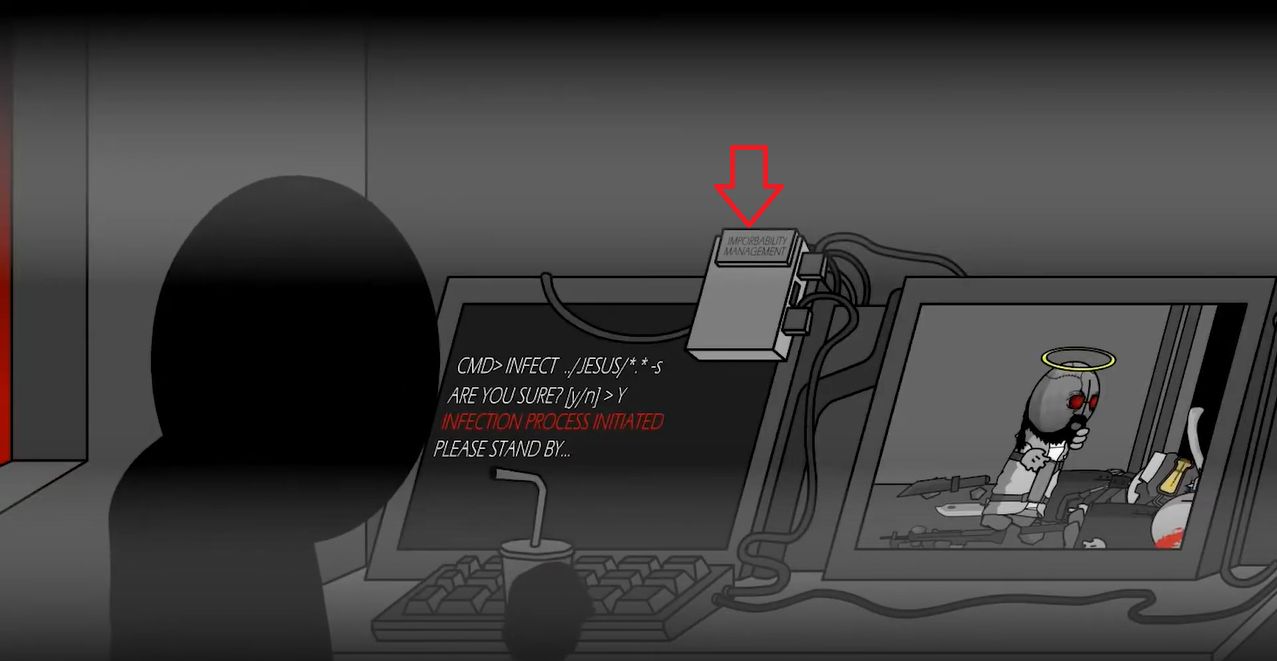 "Fun" Fact: Krinkels misspelled "Improbability" Drive on the Auditor's computer in Madness ...